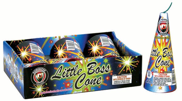 Little boss cone 6 pack | KG Fireworks Warehouse - South Range, Wisconsin