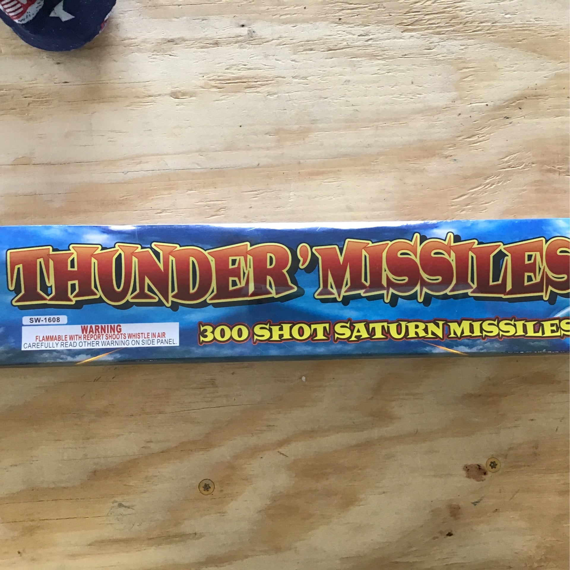 300 shot thunder missiles | KG Fireworks Warehouse - South Range, Wisconsin