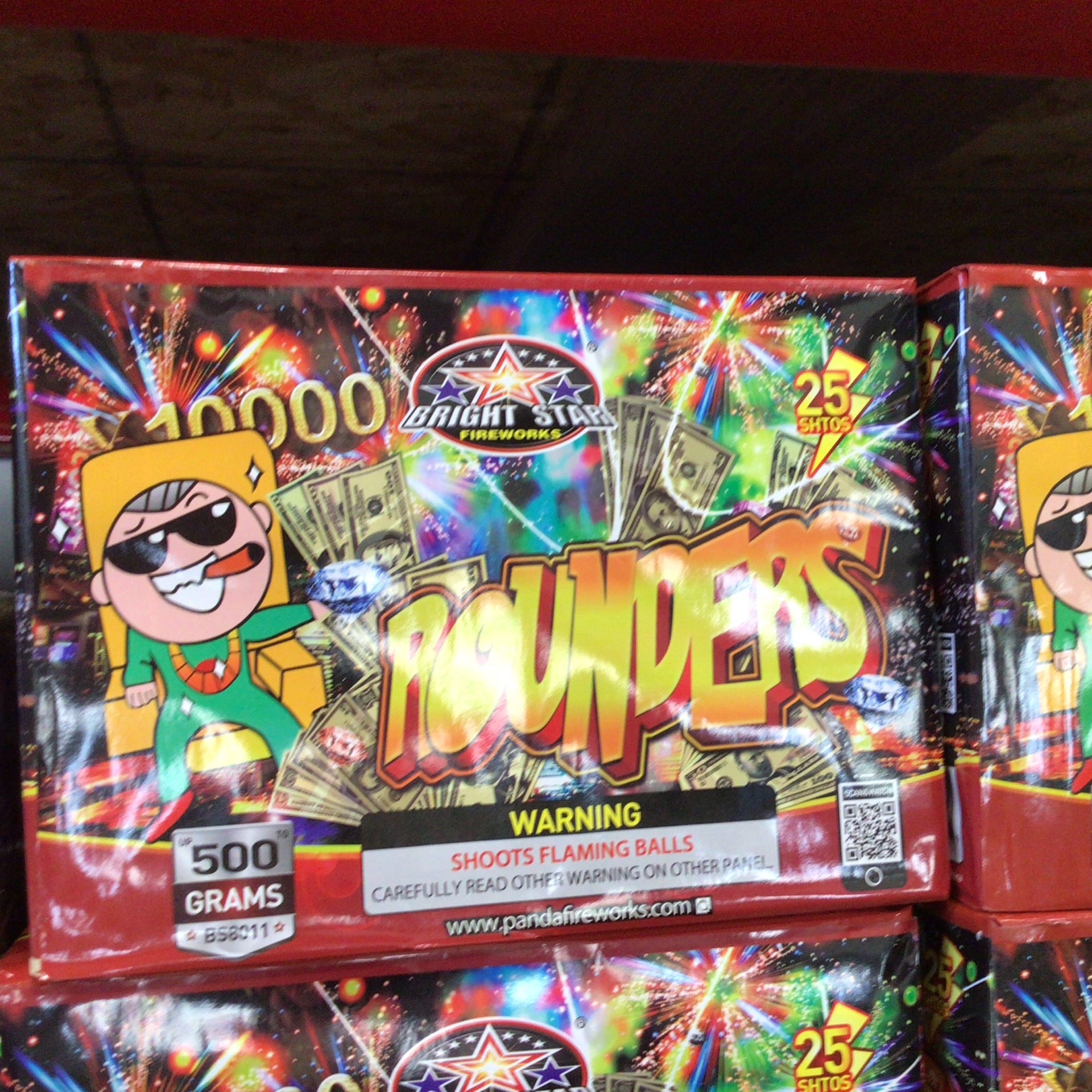 Rounders | KG Fireworks Warehouse - South Range, Wisconsin
