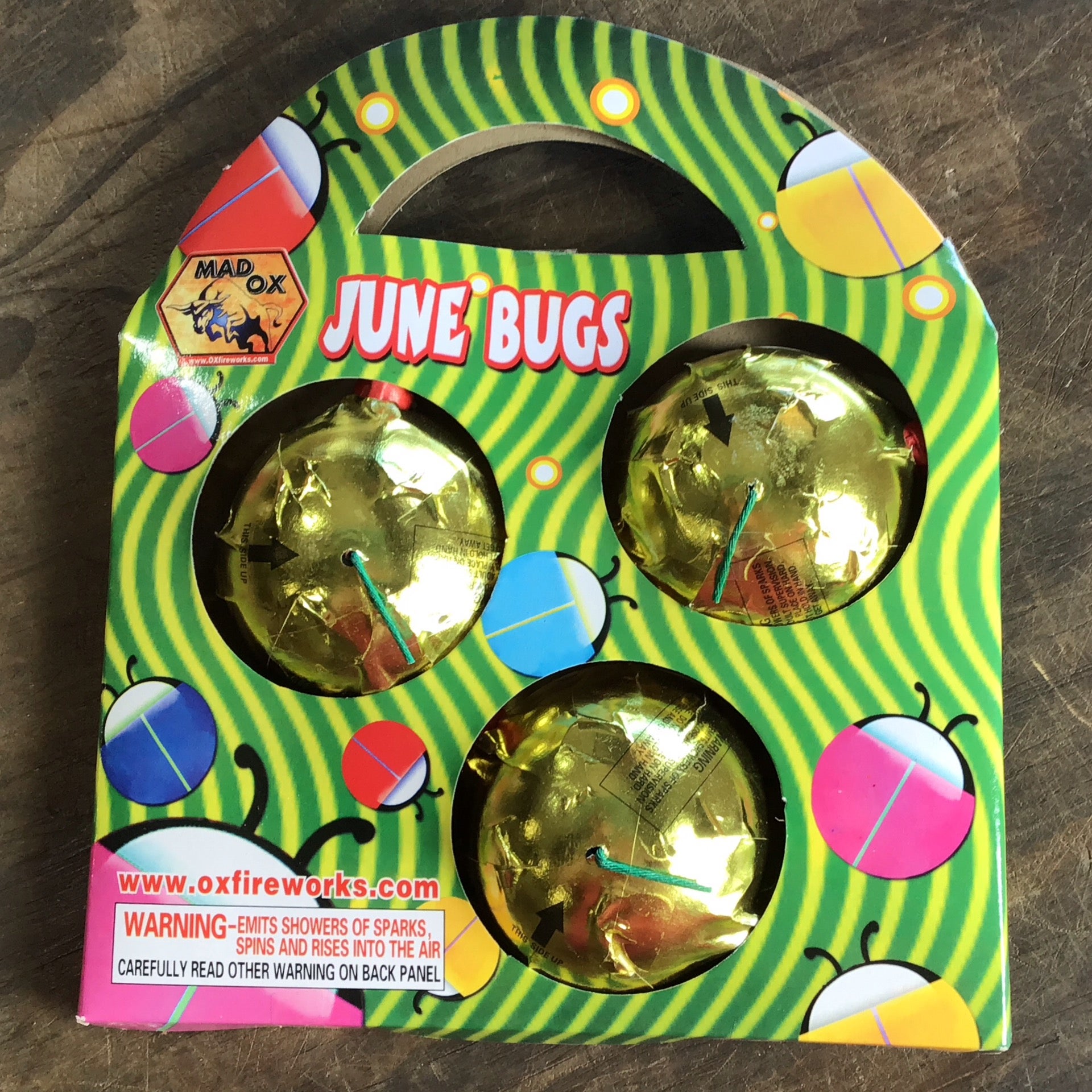 June Bugs | KG Fireworks Warehouse - South Range, Wisconsin