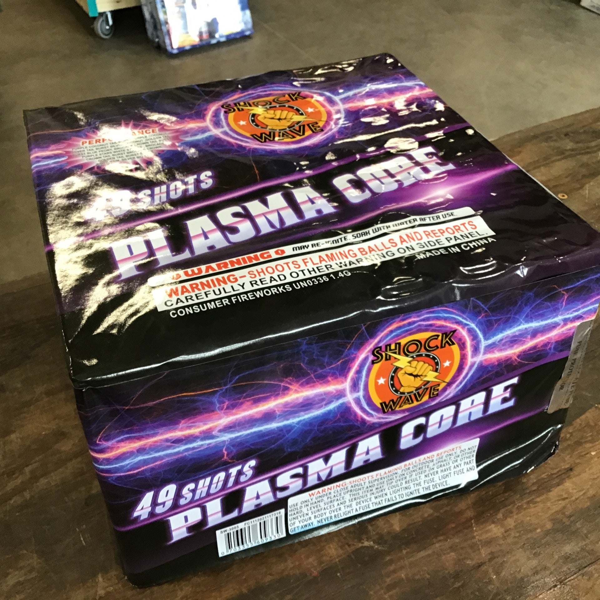 Plasma Core | KG Fireworks Warehouse - South Range, Wisconsin