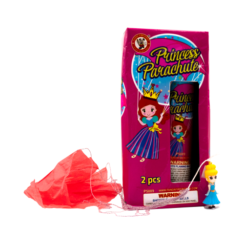 Princess Parachutes Single Shot 2 pack | KG Fireworks Warehouse - South ...