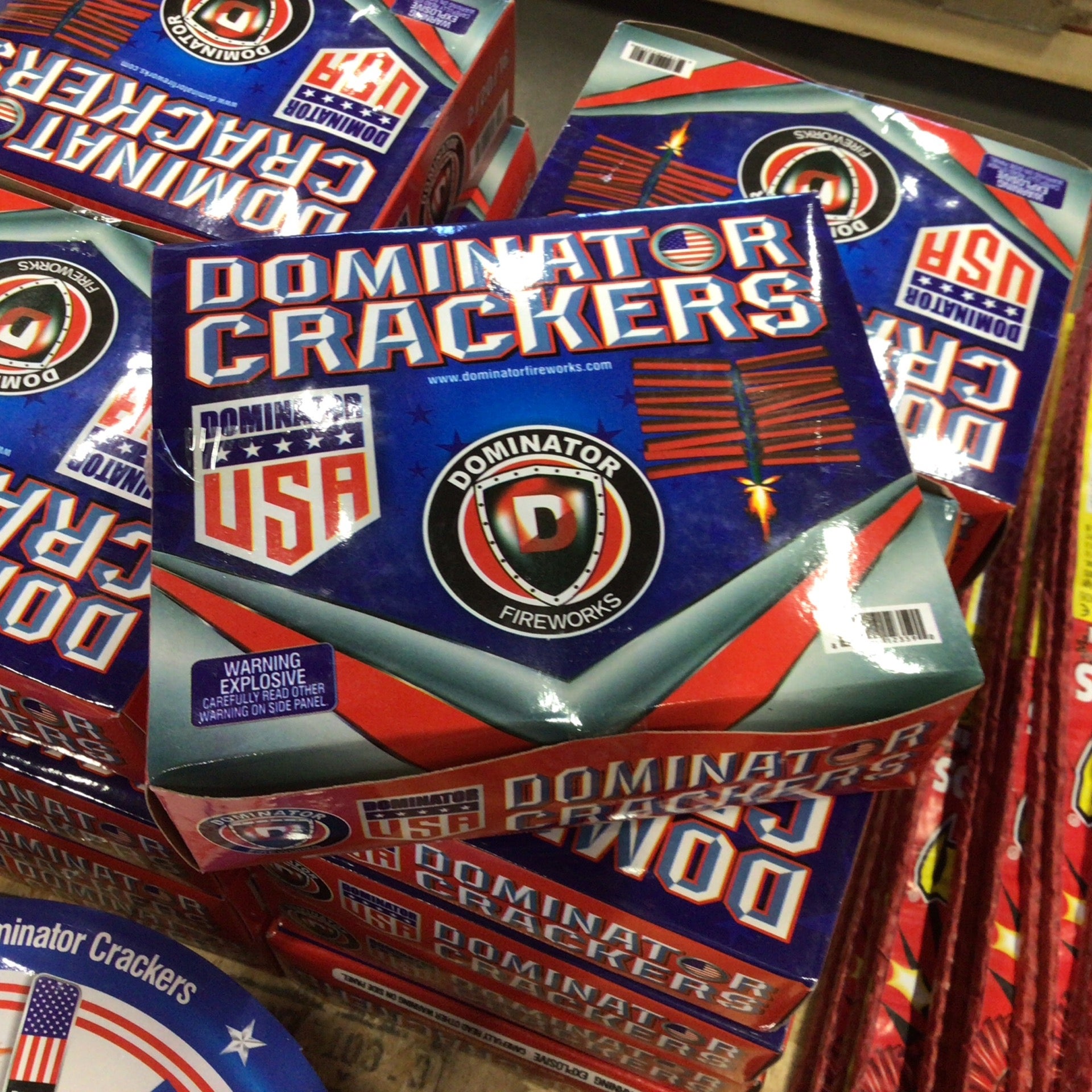 Dominator firecrackers 16s half brick | KG Fireworks Warehouse - South ...