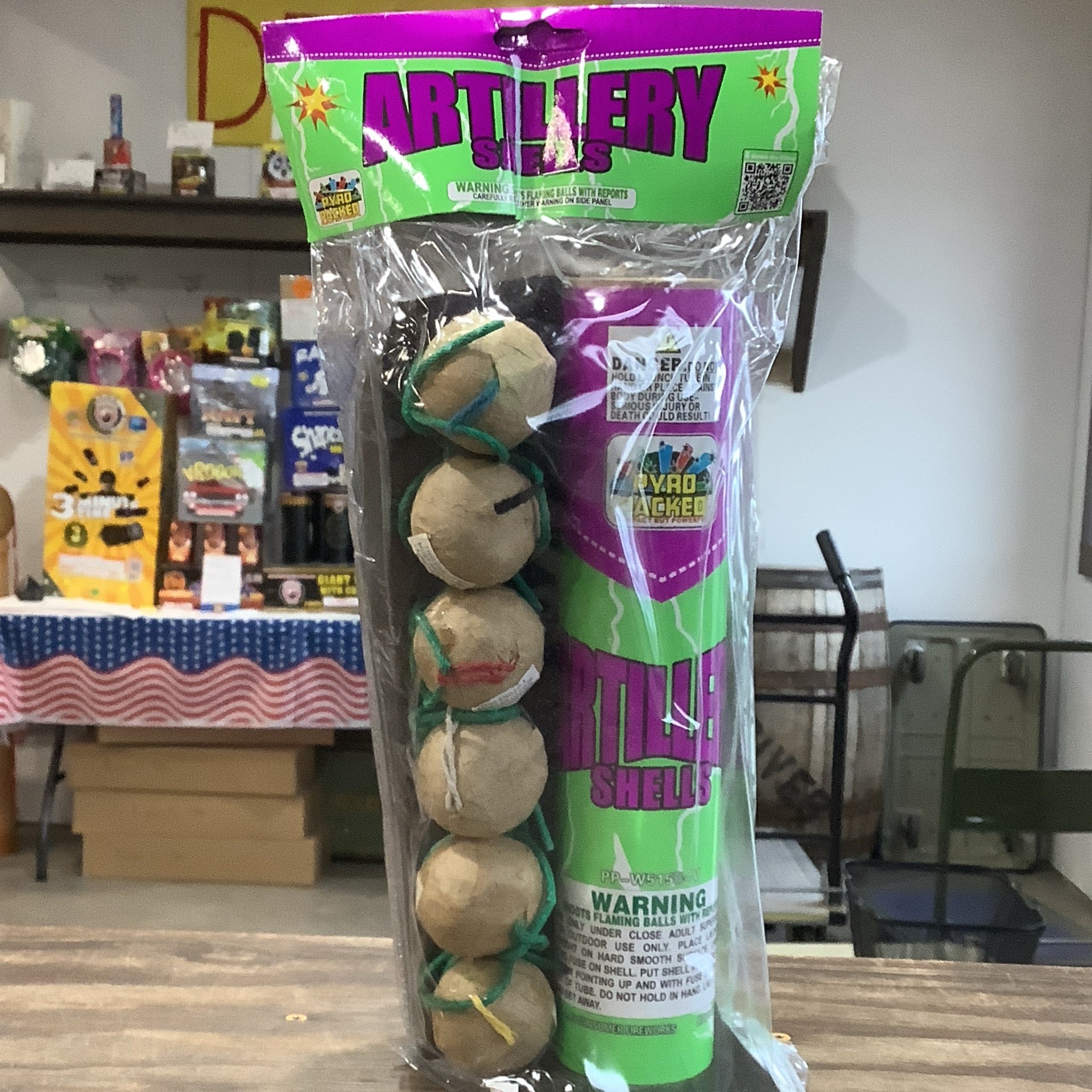 Artillery shells | KG Fireworks Warehouse - South Range, Wisconsin