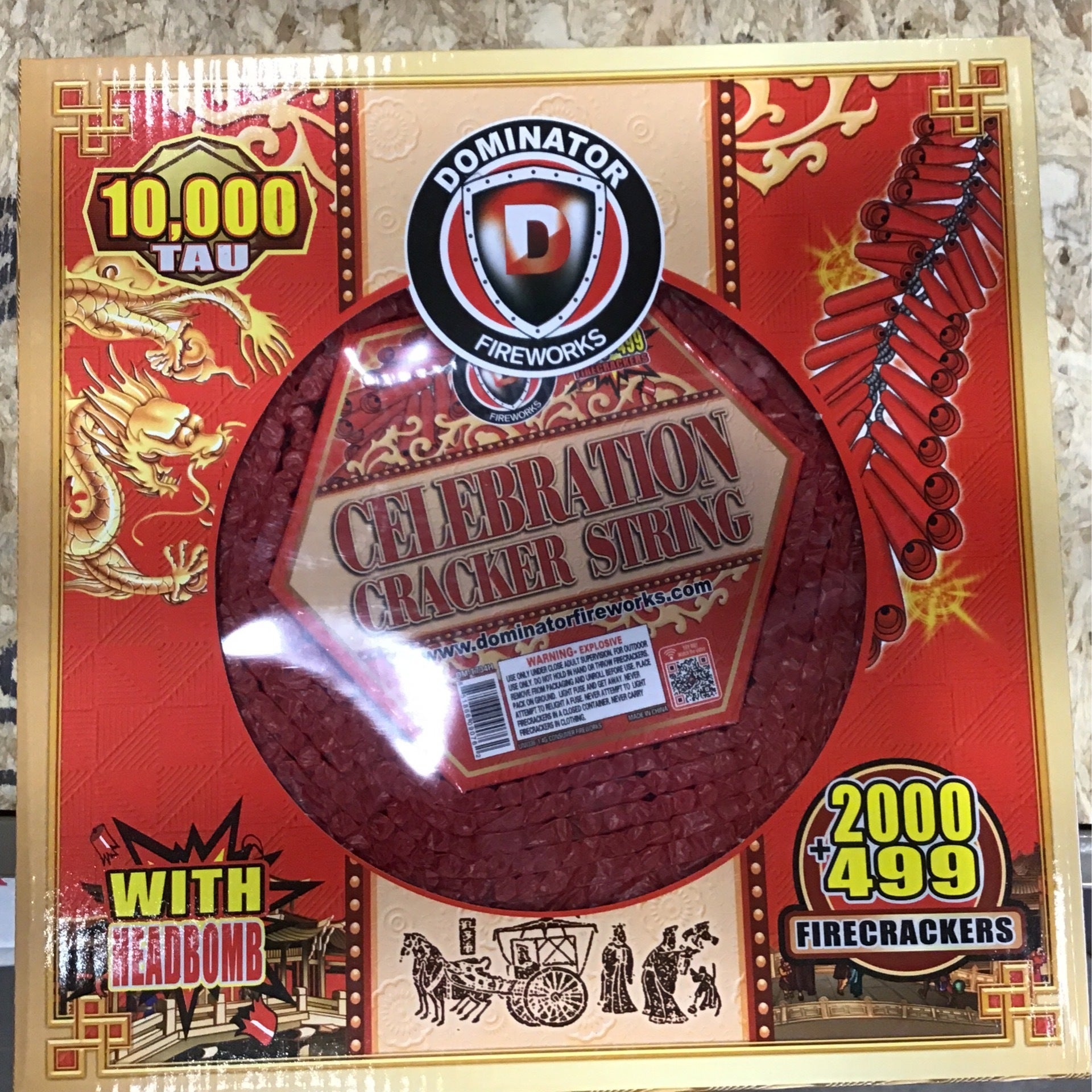 Celebration Cracker String | KG Fireworks Warehouse - South Range ...