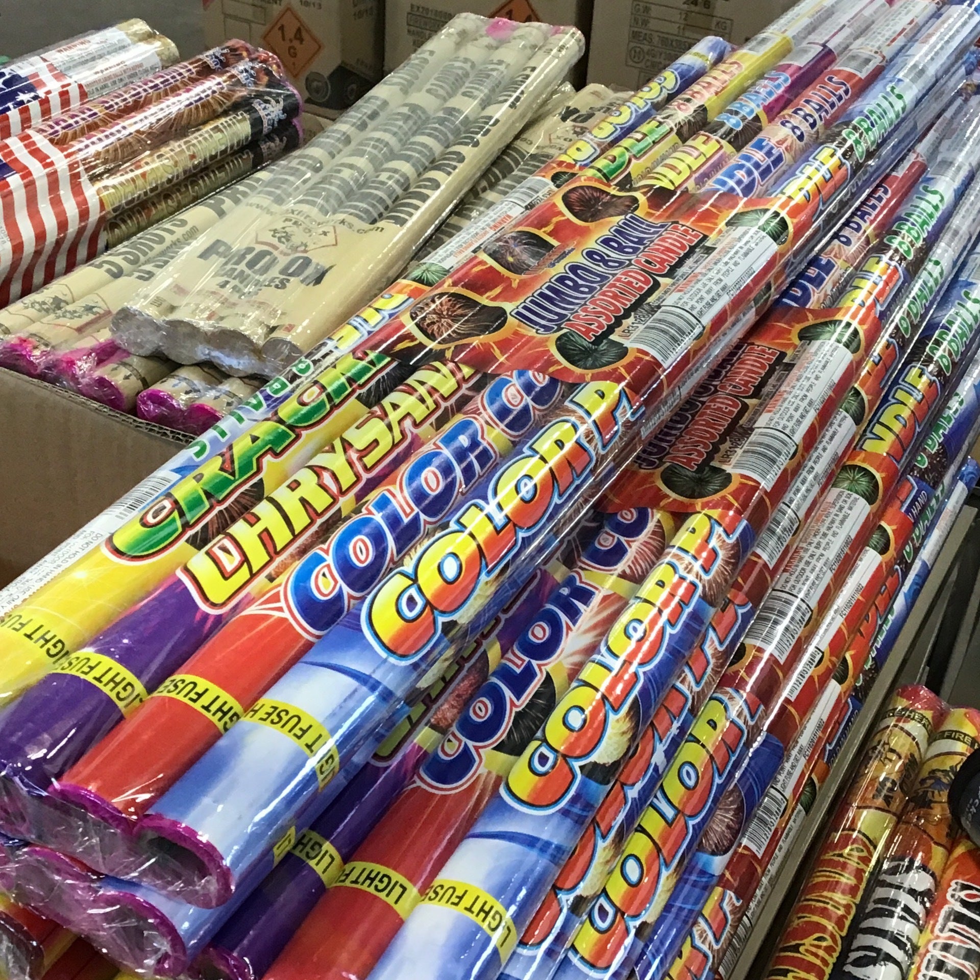 Legend jumbo 8 ball candles | KG Fireworks Warehouse - South Range ...