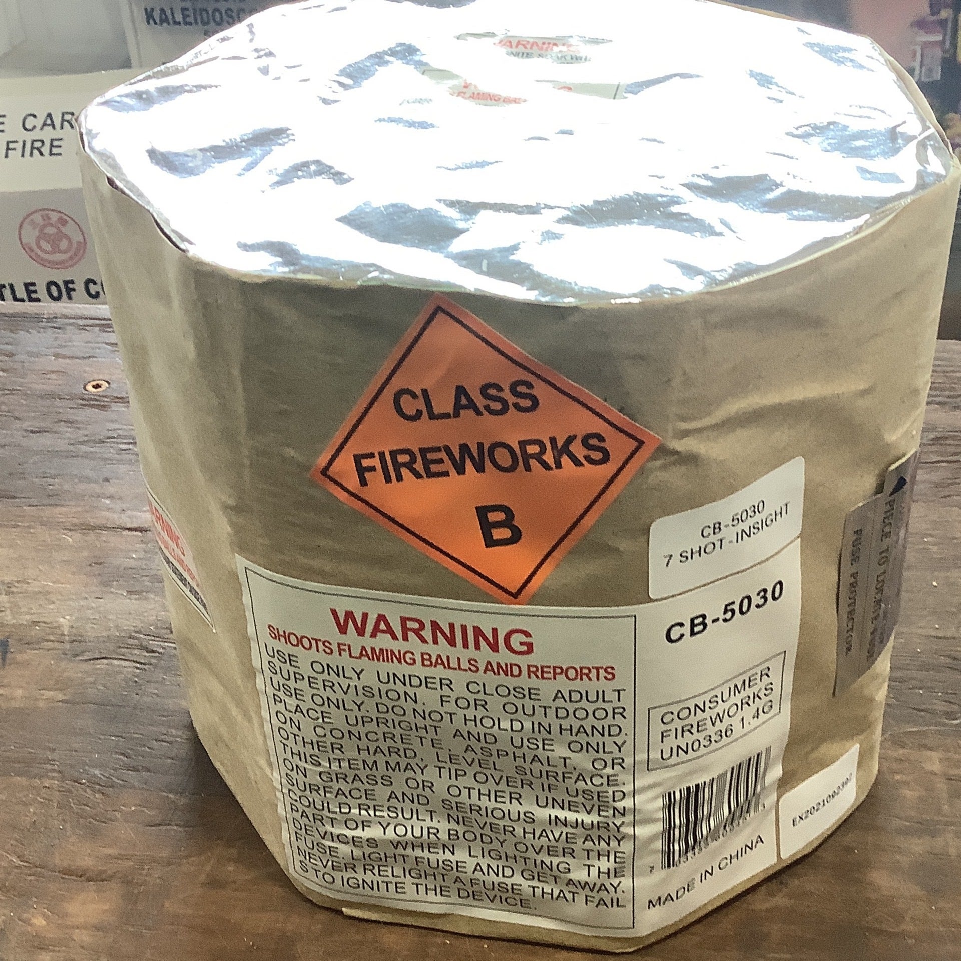 Class B 7 shot Insight | KG Fireworks Warehouse - South Range, Wisconsin