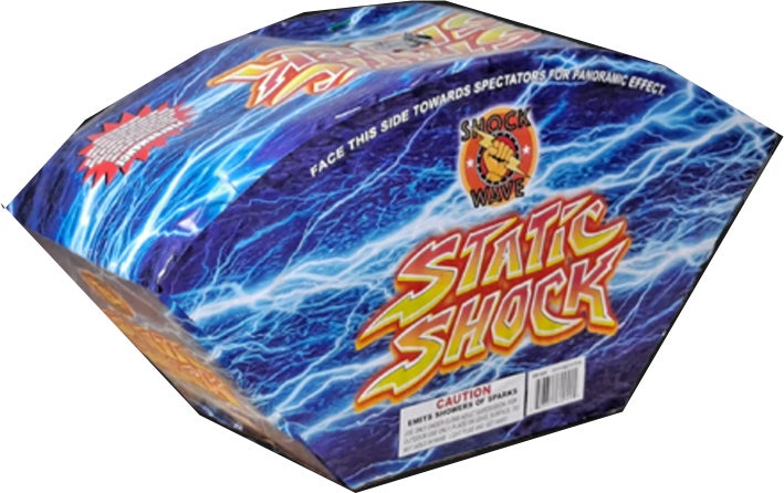 Static Shock Fountain | KG Fireworks Warehouse - South Range, Wisconsin