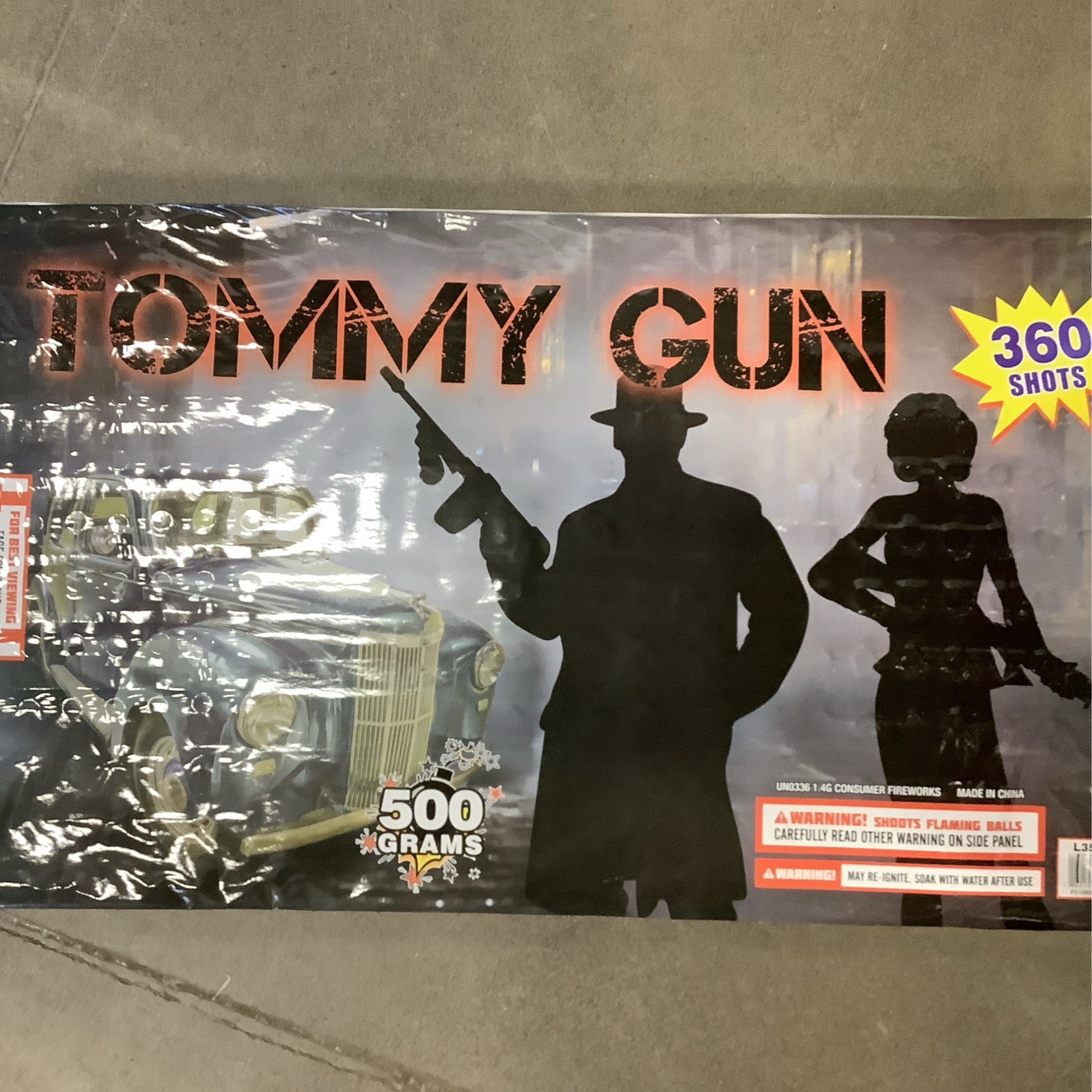 Tommy Gun 360 | KG Fireworks Warehouse - South Range, Wisconsin