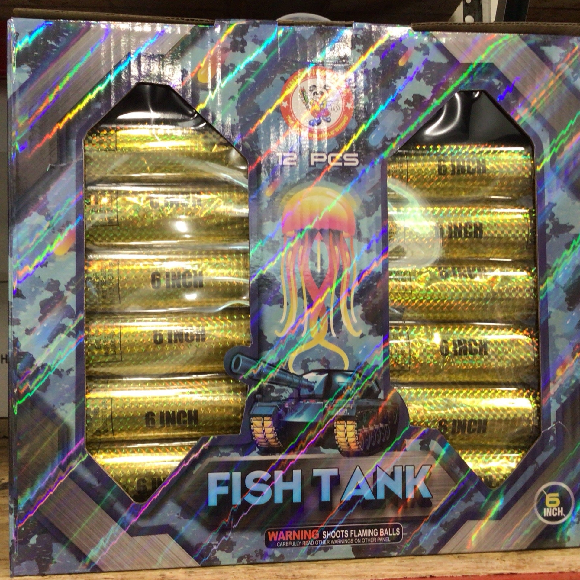 Fish Tank | KG Fireworks Warehouse - South Range, Wisconsin