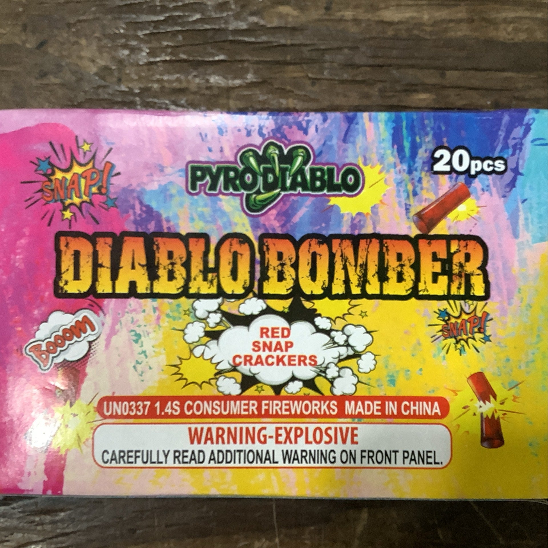 Diablo Bomber - Single | KG Fireworks Warehouse - South Range, Wisconsin