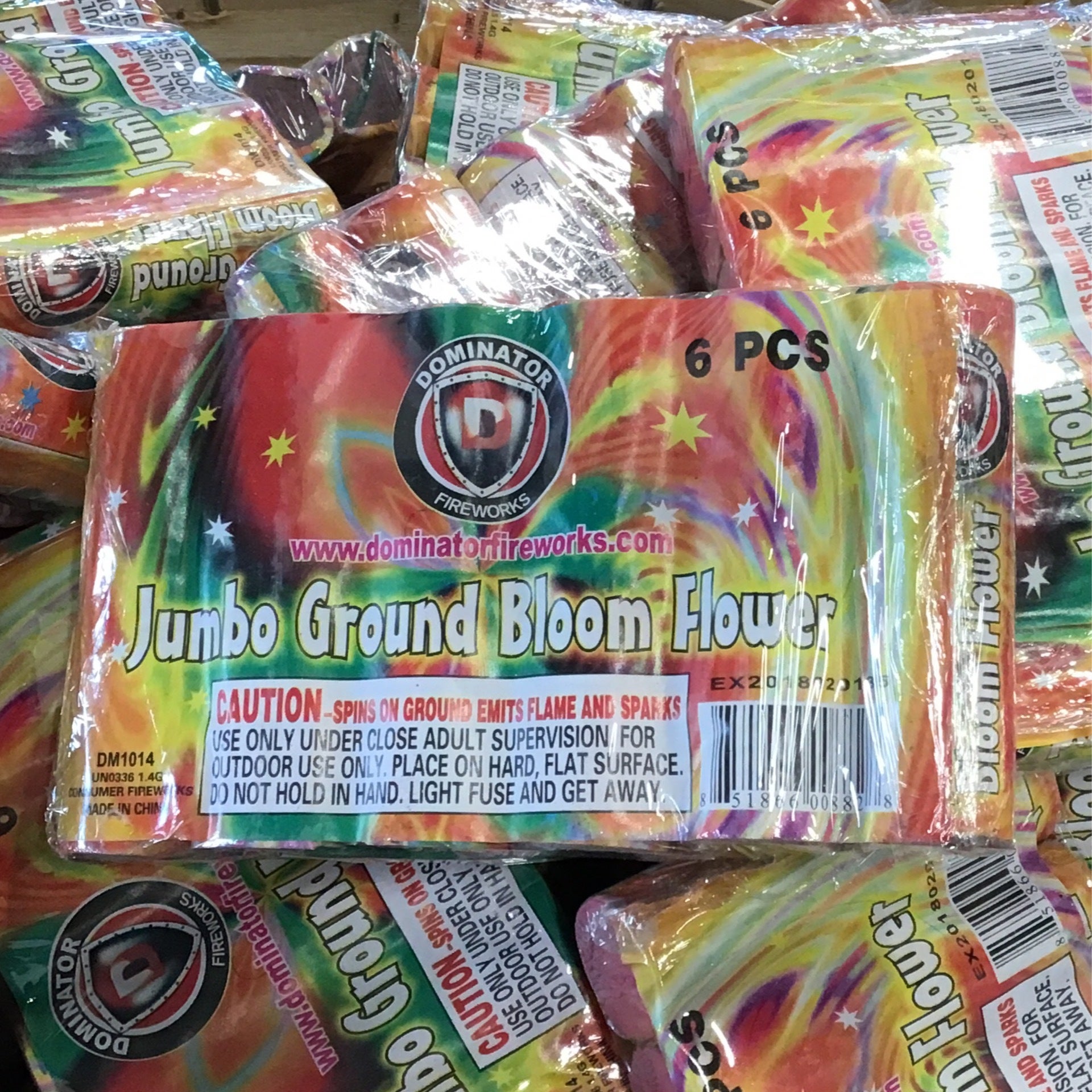 Jumbo Ground Bloom flower | KG Fireworks Warehouse - South Range, Wisconsin