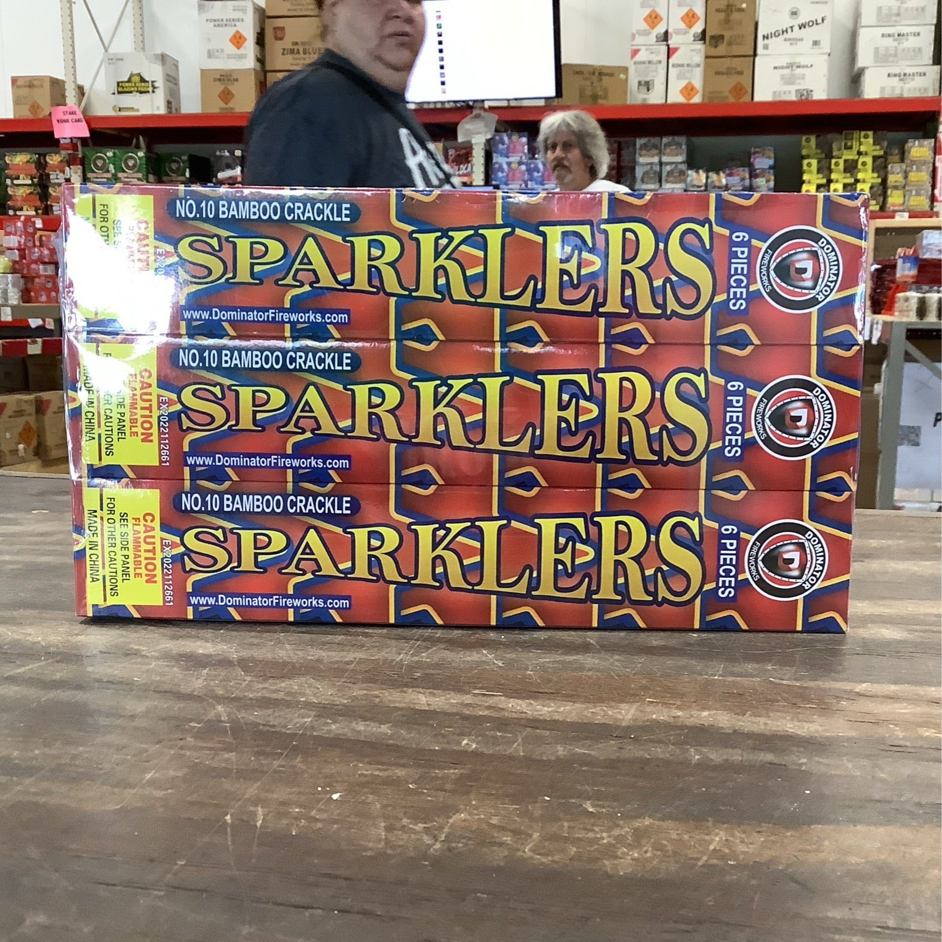 No. 10 Bamboo Sparkler | KG Fireworks Warehouse - South Range, Wisconsin