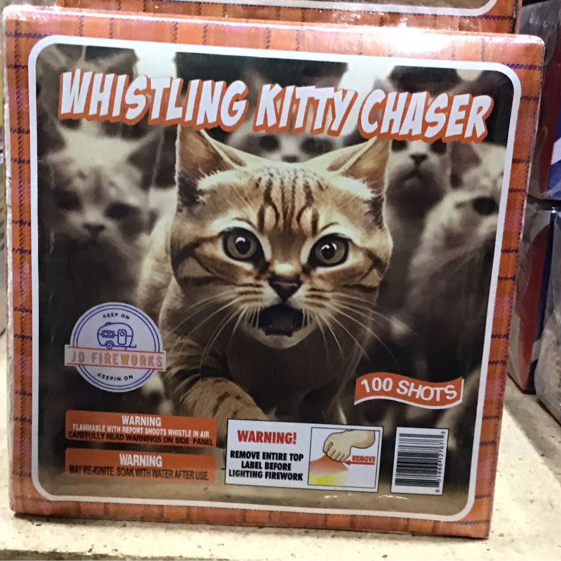 Whistling kitty chaser | KG Fireworks Warehouse - South Range, Wisconsin