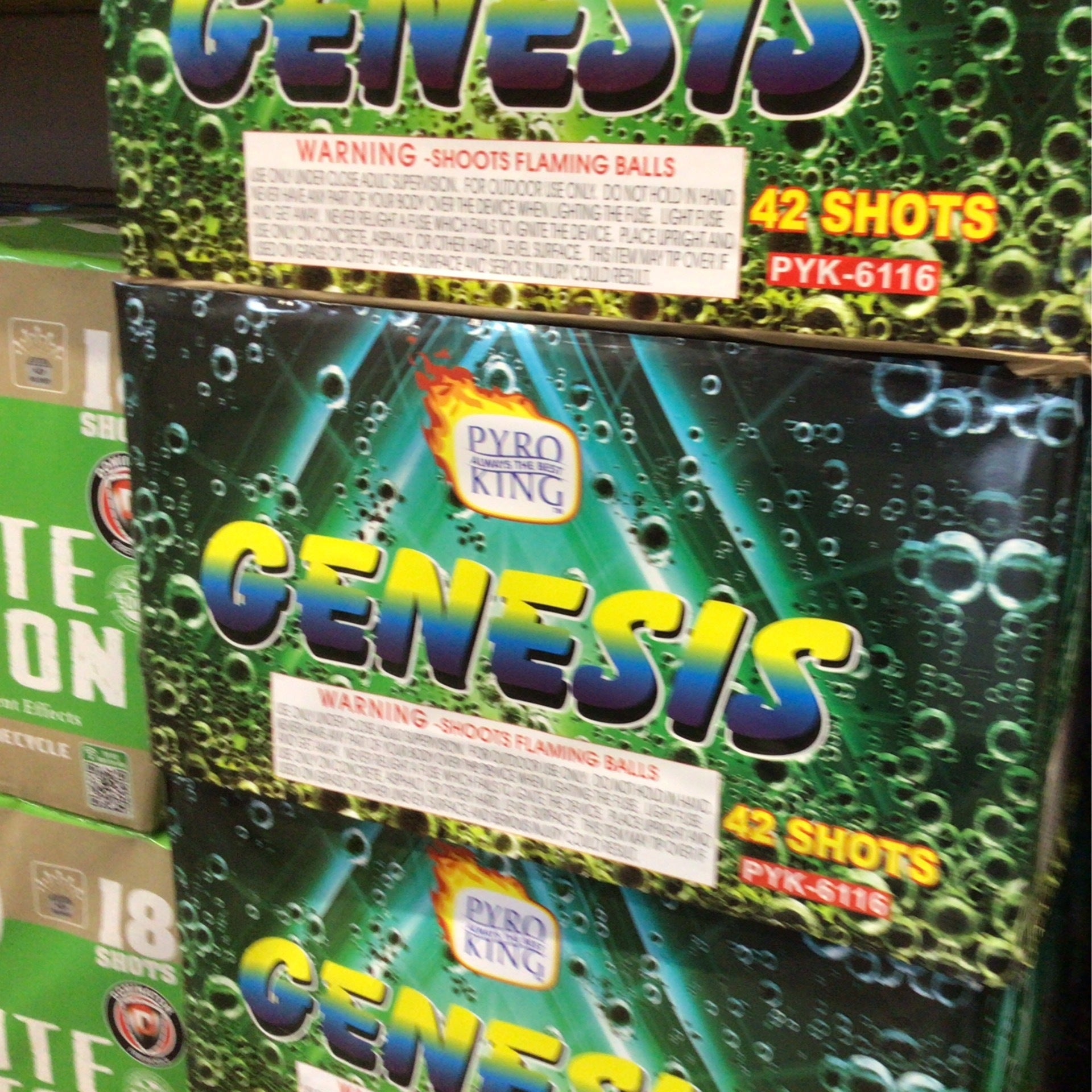 Genesis | KG Fireworks Warehouse - South Range, Wisconsin