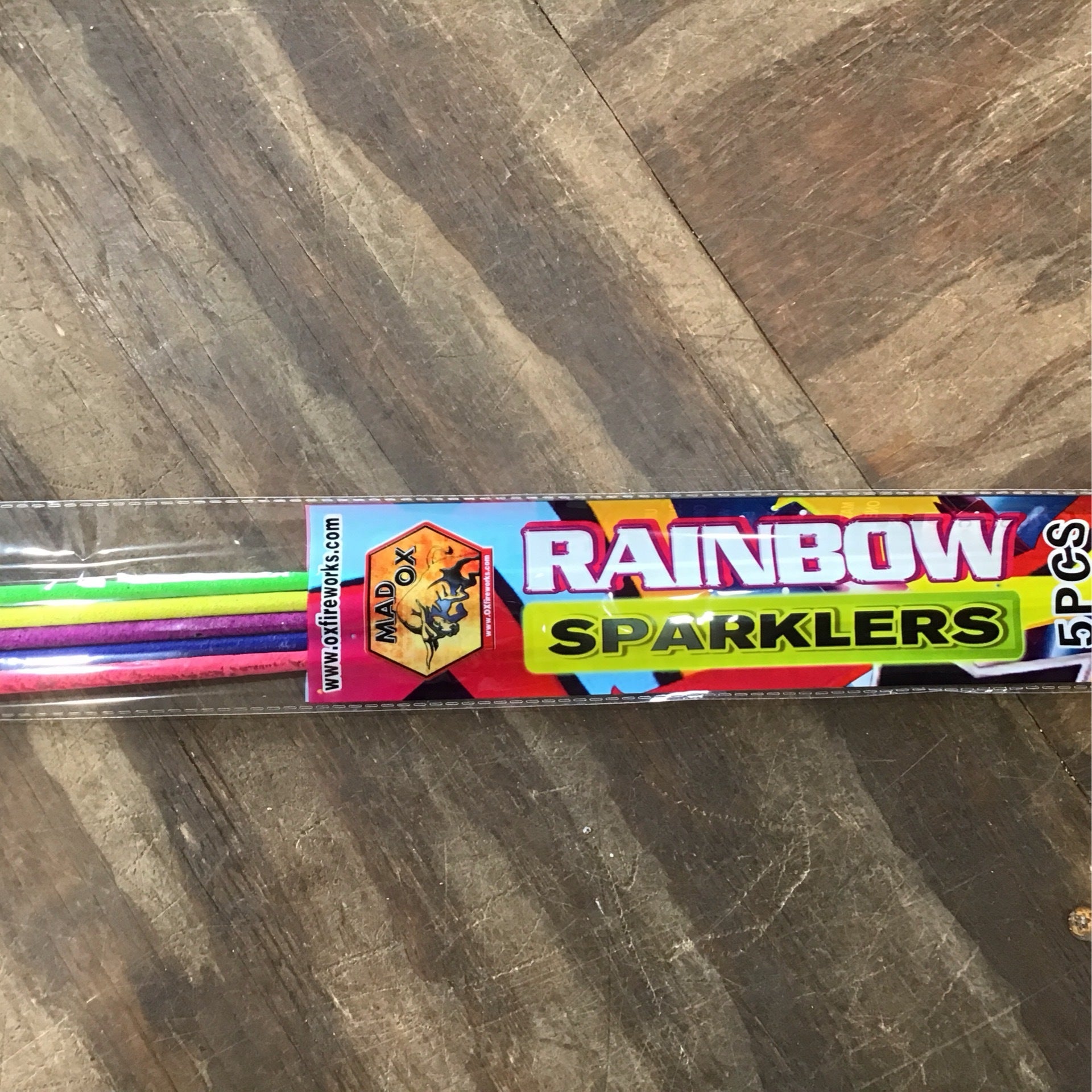 Rainbow sparkler | KG Fireworks Warehouse - South Range, Wisconsin