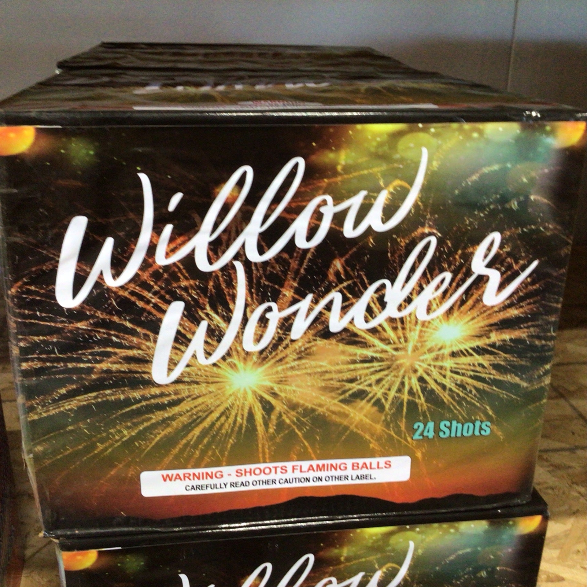 Willow wonder | KG Fireworks Warehouse - South Range, Wisconsin