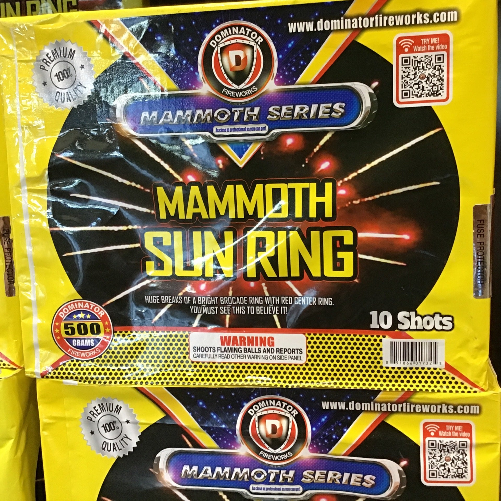 Mammoth Sun Ring | KG Fireworks Warehouse - South Range, Wisconsin