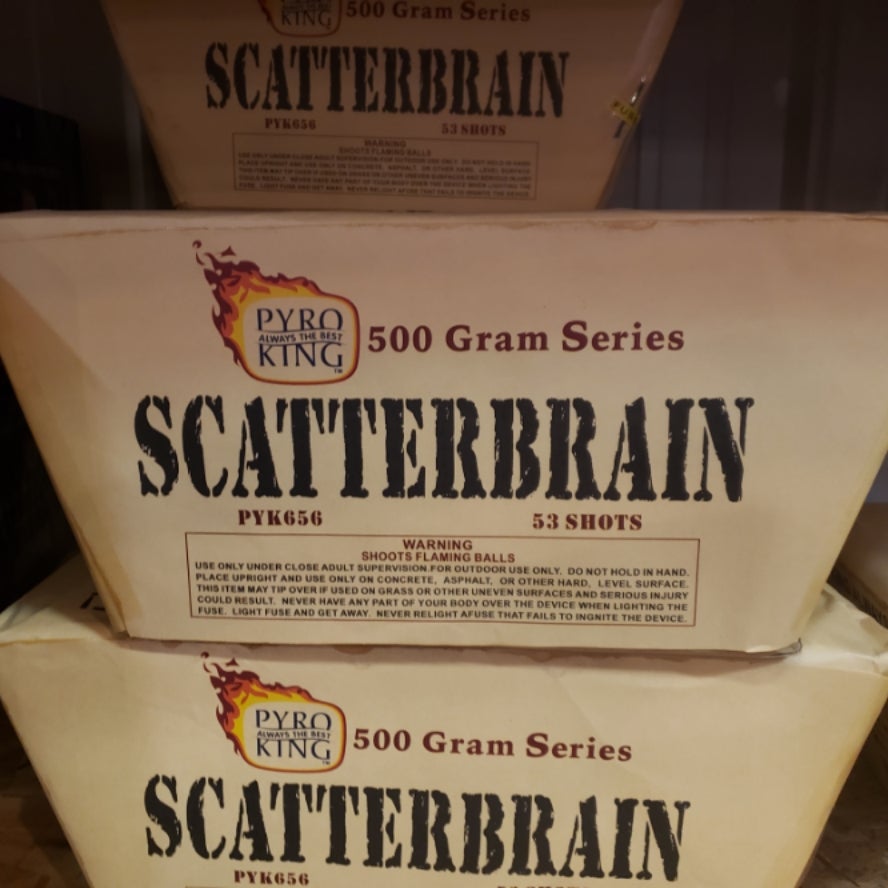 Scatterbrain | KG Fireworks Warehouse - South Range, Wisconsin