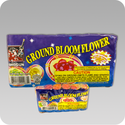 Ground bloom brick | KG Fireworks Warehouse - South Range, Wisconsin